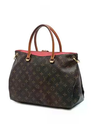 LOUIS VUITTON Monogram Pallas Mm Satchel - Brown