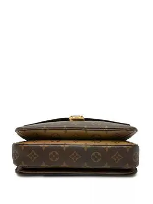 LOUIS VUITTON Pochette Metis Monogram Reverse Satchel - Brown