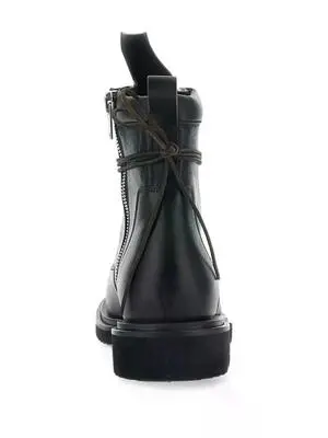 Rick Owens Gabe Lace-up Leather Boots