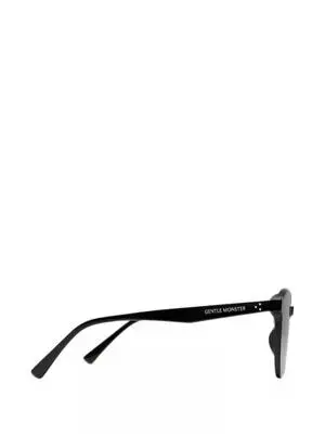 GENTLE MONSTER Round Frame Sunglasses - Black