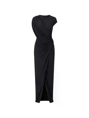 Rick Owens Ares Draped Maxi Dress