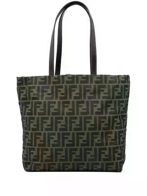 Fendi Zucca Canvas Tote Bag