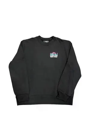Amiri Crewneck Logo Print Sweatshirt
