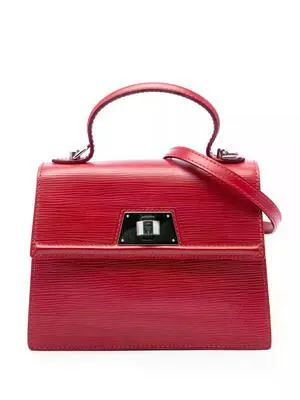 LOUIS VUITTON Epi Sevigne Pm Satchel - Red