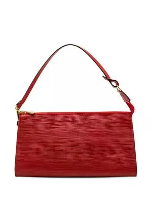 LOUIS VUITTON Epi Pochette Pochette Accessories Shoulder Bag - Red
