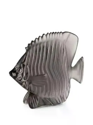 CRISTAL DE SEVRES Papillon Fish Sculpture - Grey