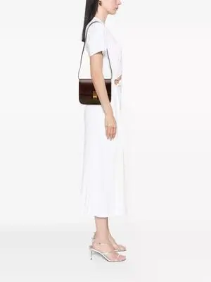 Celine Medium Calfskin Classic Box Crossbody Bag - Red