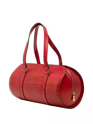 LOUIS VUITTON 1997 Epi Soufflot Handbag - Red