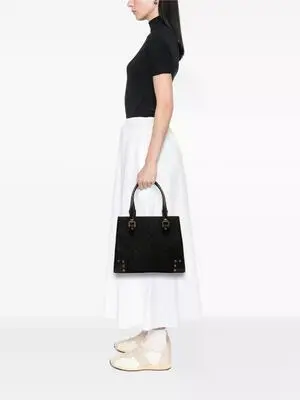 Gucci Gg Canvas Nailhead Tote Bag