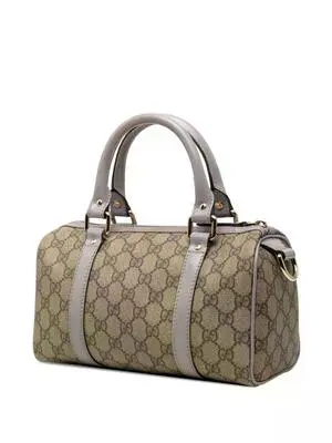 Gucci Small Gg Supreme Joy Boston Bag - Neutrals