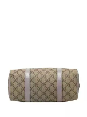 Gucci Small Gg Supreme Joy Boston Bag - Neutrals