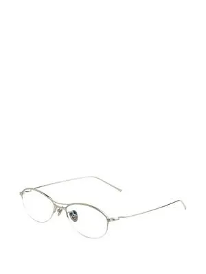 AKILA Helix Round Frame Eyeglasses - Silver