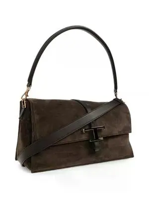 TOD'S T Timeless Shoulder Bag - Brown
