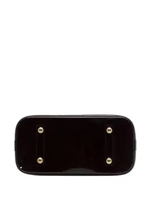 LOUIS VUITTON Monogram Vernis Alma Pm Handbag - Purple