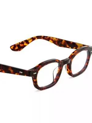 AKILA Ceres Tortoiseshell-effect Round Frame Eyeglasses