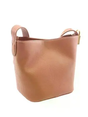 LOUIS VUITTON Leather Shoulder Bag With Pouch - Brown