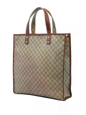 Gucci Gg Supreme Web Tote Bag