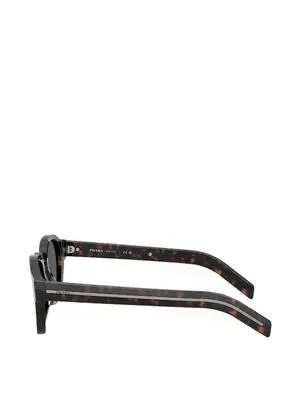Prada Geometric Frame Sunglasses