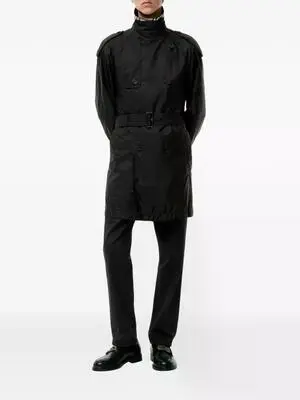 Burberry Mid-length Nylon Leadenham Trench Coat