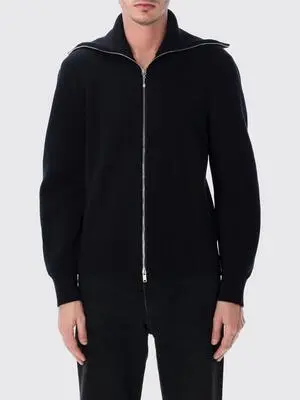 Bottega Veneta Wool Blend Zip-up Sweater - Blue
