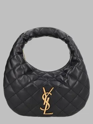 Saint Laurent Borsa "icarino" In Nappa Trapuntata