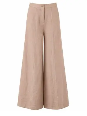 SEMICOUTURE Kym" Linen Trousers