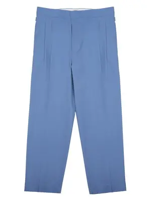 BE ABLE Pantalone In Misto Lana - Azure