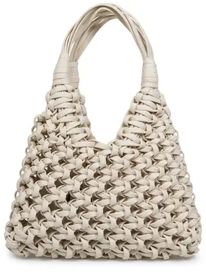 HIBOURAMA Vannifique" Leather Tote, Made In Italy