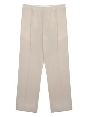 BE ABLE Pantalone In Misto Lana - Beige
