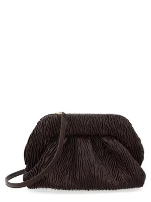 THEMOIRE Borsa "bios" Medium Arricciata - Brown