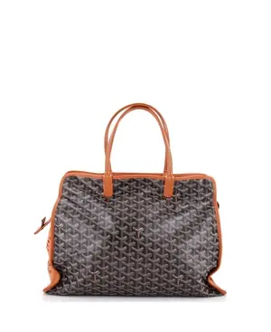 Goyard Pm Hardy Pet Carrier Coated Canvas