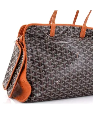 Goyard Pm Hardy Pet Carrier Coated Canvas