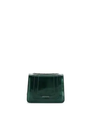 BVLGARI Small Serpenti Forever Square Shoulder Bag Patent
