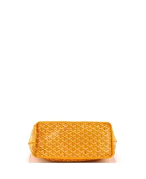 Goyard Pm Anjou Reversible Tote Coated Canvas
