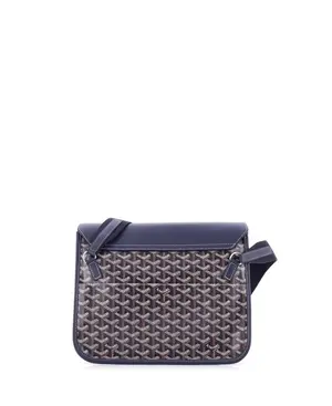 Goyard Coursier Messenger Bag Coated Canvas And Leather