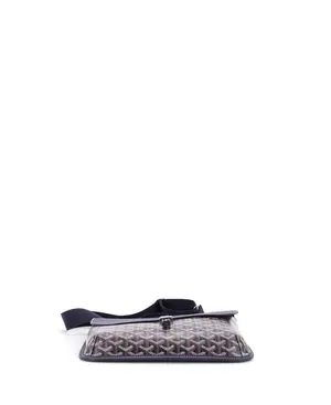 Goyard Coursier Messenger Bag Coated Canvas And Leather