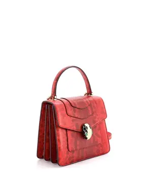 BVLGARI Small Serpenti Forever Top Handle Bag Karung