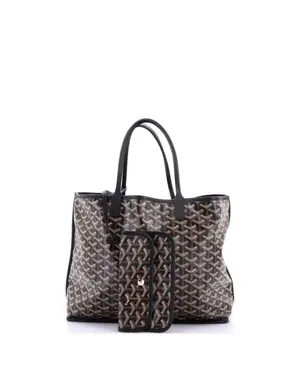Goyard Pm Anjou Reversible Tote Coated Canvas