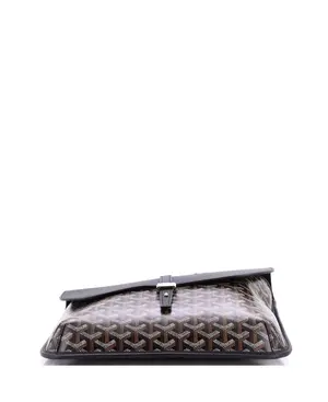 Goyard Coursier Messenger Bag Coated Canvas And Leather