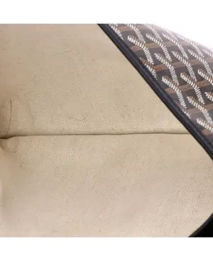 Goyard Coursier Messenger Bag Coated Canvas And Leather