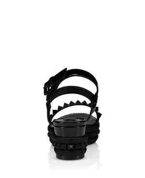 CHRISTIAN LOUBOUTIN Pyra Clou Sandals 60 Mm Espadrilles