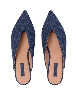 NAGHEDI Strada Denim Mule