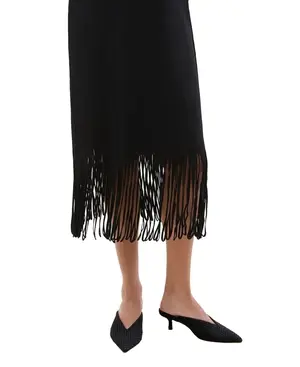 NAGHEDI Strada Kitten Heel - Black