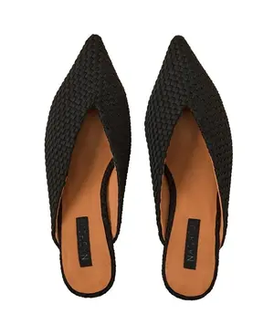 NAGHEDI Strada Kitten Heel - Black