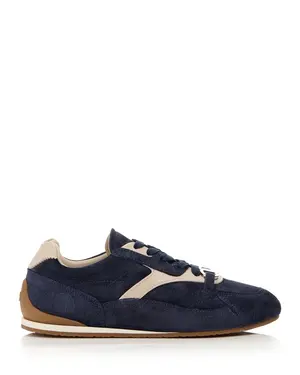 FERRAGAMO Sophie Gancini Suede Sneakers