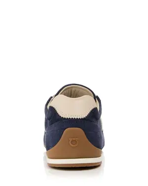 FERRAGAMO Sophie Gancini Suede Sneakers