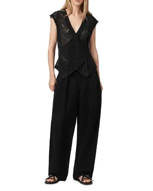ALLSAINTS Vera Top - Black