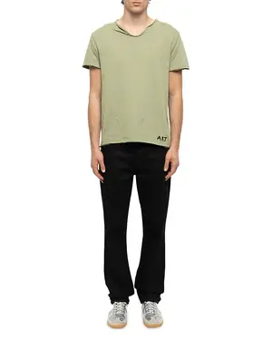 Zadig&Voltaire Monastir Art Henley Tee - Tea