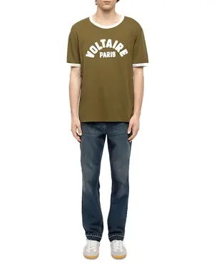Zadig&Voltaire Woody Hc Voltaire Tee - Mousse
