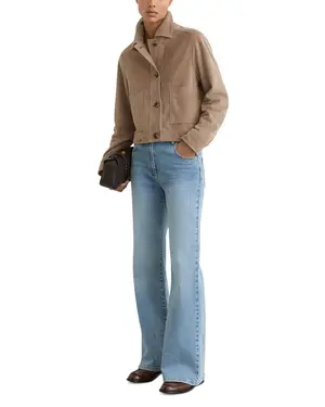 REISS Sonny Suede Jacket